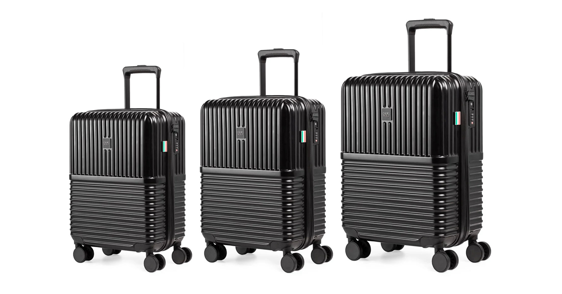 Set Troler Ormi Negru De Calitate Premium Exterm De Rezistent La Șocuri