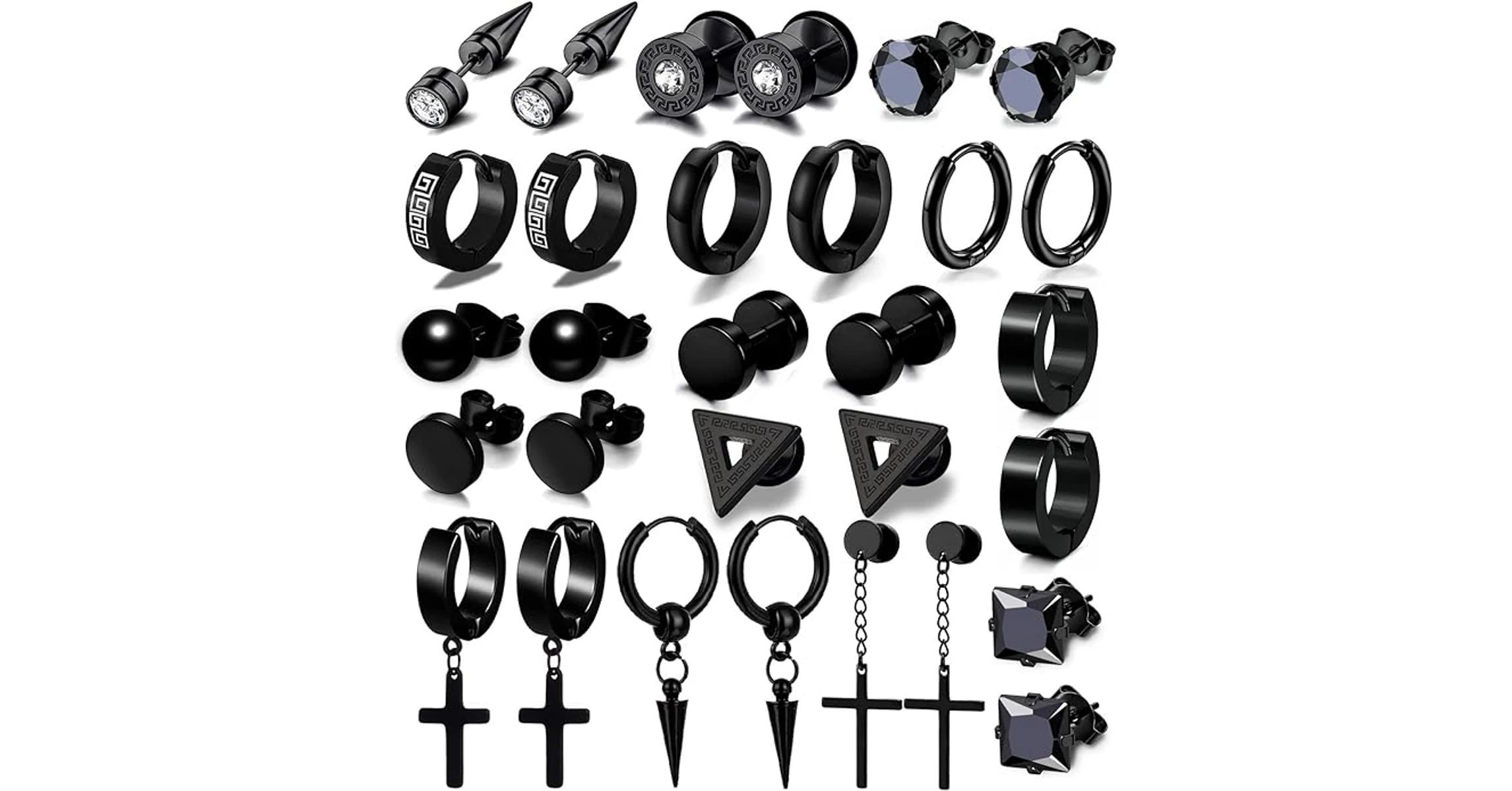 Set De Cercei Și Piercing Din Oțel Inoxidabil Designuri Elegante Pentru ...