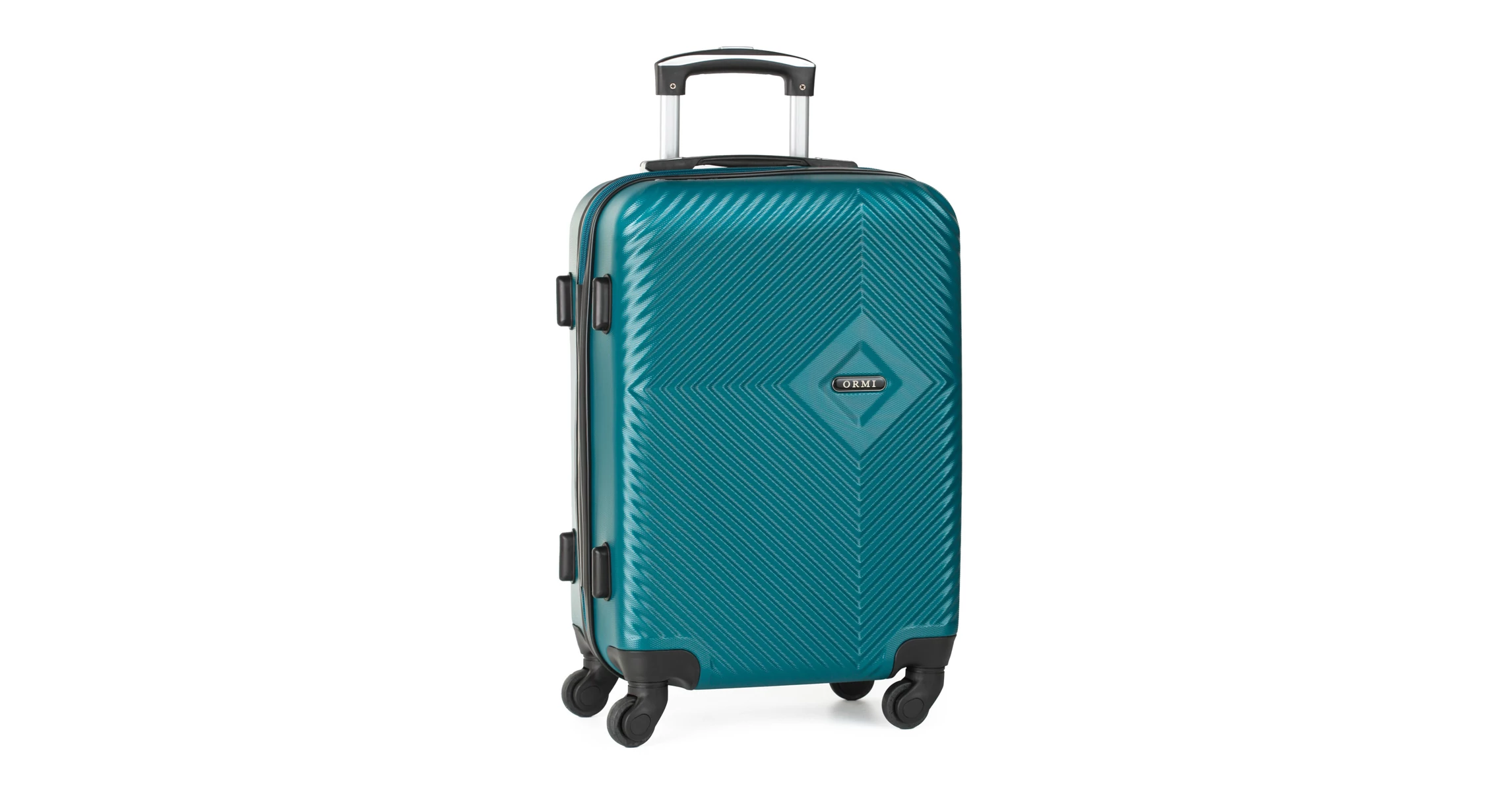 Troler Mare Cu Pereți Tari ABS Verde Închis Cu Cifru TSA 75*48*27cm