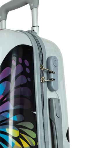 Ormi Valiză Mare Cu Pereți Tari Model Fluture (76cm X 50cm X 30cm ...