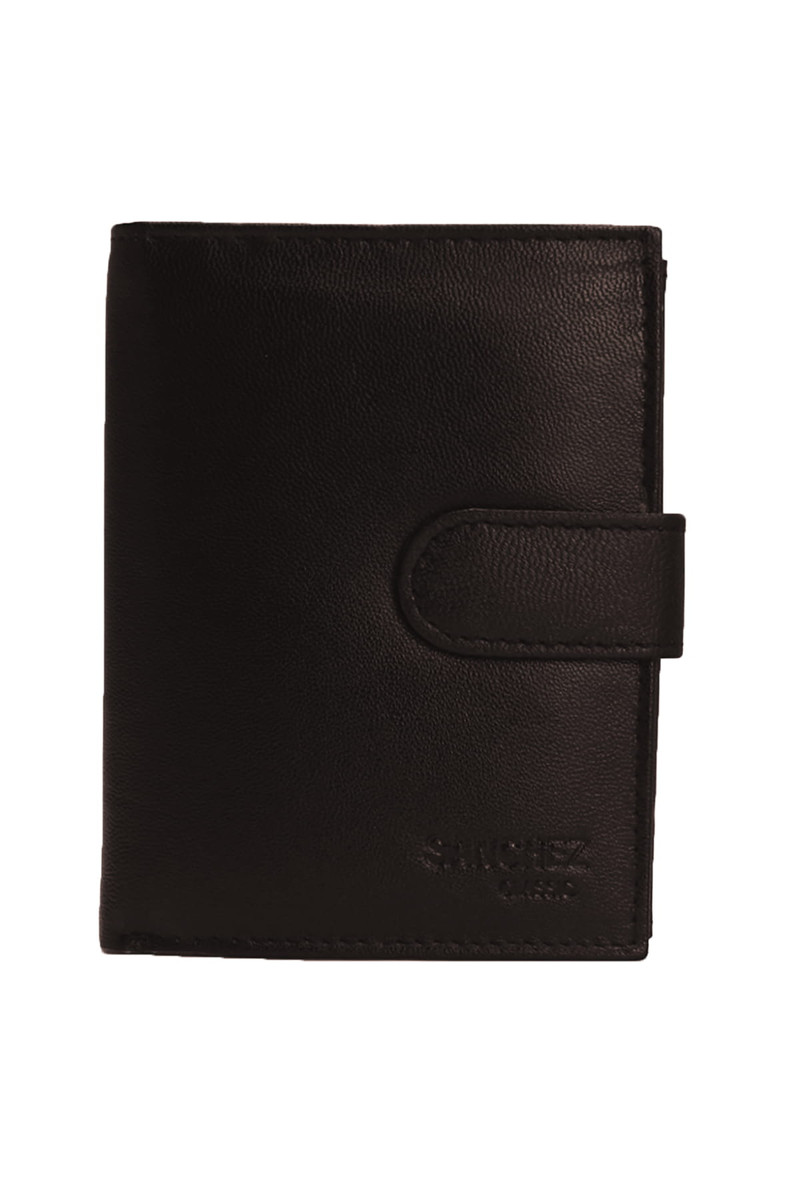 Portofel Bărbați Negru Din Piele Naturală Cu Etichetă RFID - Portofele ...