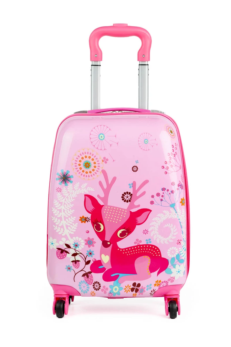Valiză Mini Pentru Copii Model Cu Cerb Dimensiune (45x30x20cm) - VALIZE ...